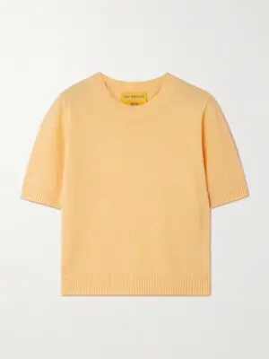 Guest In Residence Compass Cashmere T-shirt - Yellow