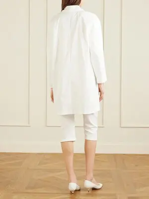 THE ROW Hawkins Cotton-poplin Coat