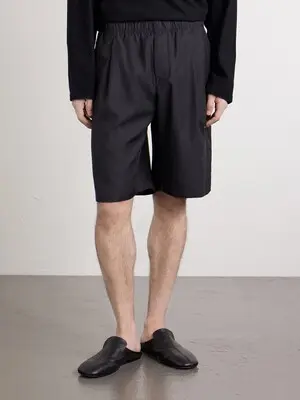 Our Legacy Leisure Straight-leg Twill Shorts