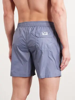 Hartford Straight-leg Recycled Swim Shorts - Gray