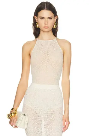 Wolford Daisy Net Bodysuit
