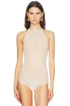 Wolford Daisy Net Bodysuit