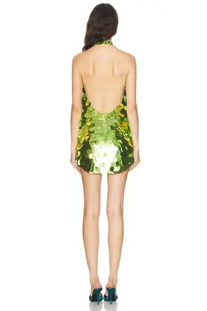 Retrofete Bondera Sequined Dress - Kiwi