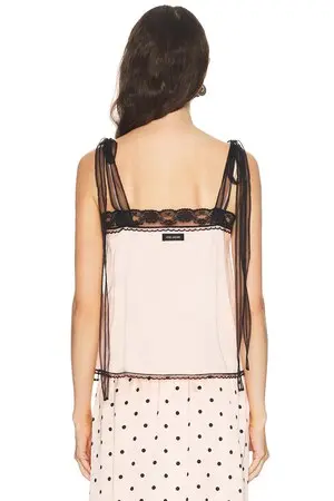 Marc Jacobs Ribbon Strap Top