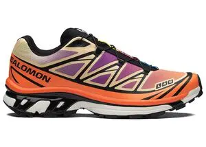 SALOMON Xt6 Almond - Black/almond Cream/dragon Fire