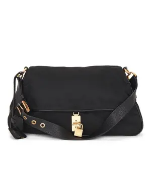 FWRD RENEW Prada Tessuto Flap Shoulder Bag
