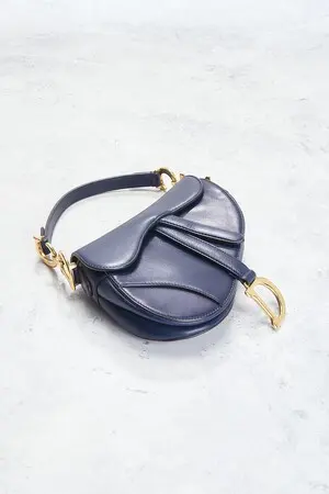 Dior Saddle Bag - Blue