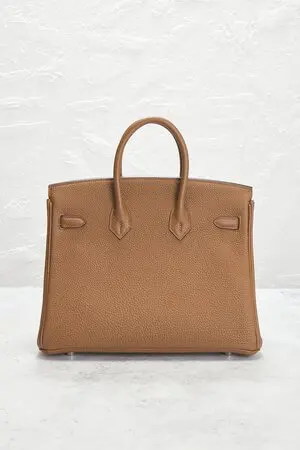 Hermès Togo Birkin 25 Handbag - Alezan