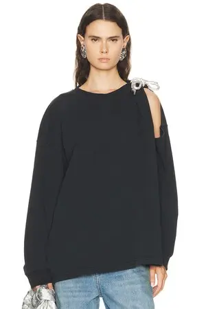 Women's Washed Black T-shirts