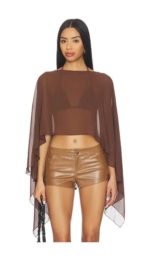 Superdown Amaya Cape Top