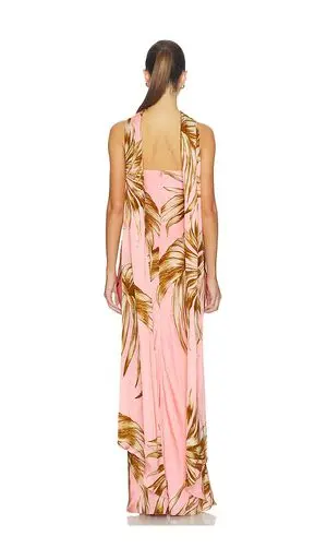 Rococo Sand Strapless Maxi Dress With Scarf