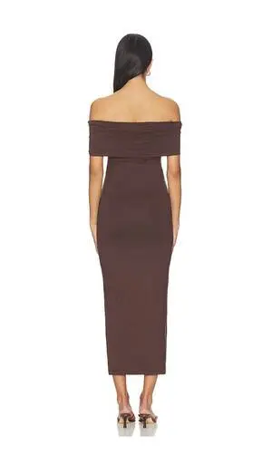 BUMPSUIT The Bianca Dress - Chocolate