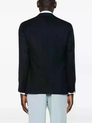 Boglioli Textured Finish Single-breasted Blazer