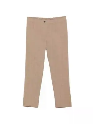 Marina Rinaldi Button-fastening Trousers - Neutrals