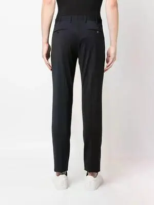 PT TORINO Mid-rise Slim-fit Trousers - Blue