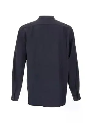 Aspesi Collarless Shirt