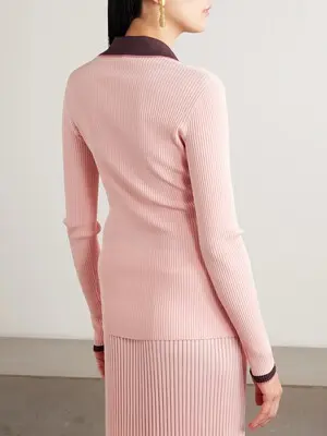 Zimmermann Ribbed-knit Cardigan