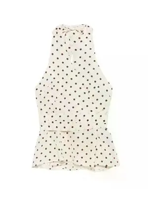 P.a.r.o.s.h Polka Dot Top - Neutrals