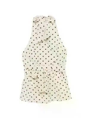 P.a.r.o.s.h Polka Dot Top - Neutrals