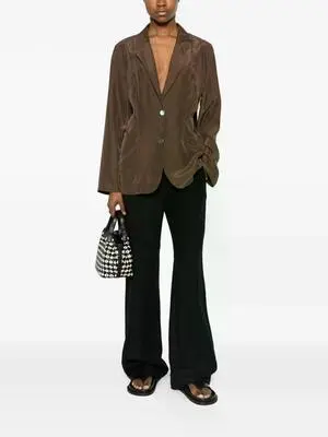 P.a.r.o.s.h Saxon Patch-pocket Blazer - Brown
