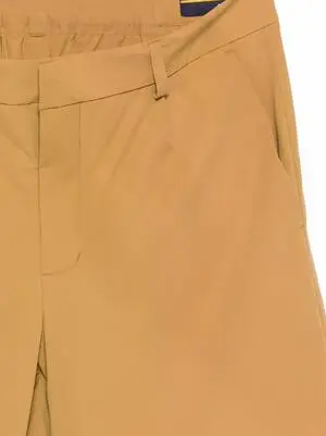 K-WAY Ilton Front-pleat Bermuda Shorts - Neutrals