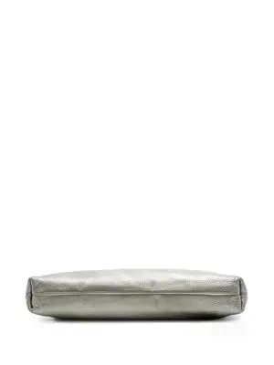 Gucci Metallic Leather Tassel Clutch Bag