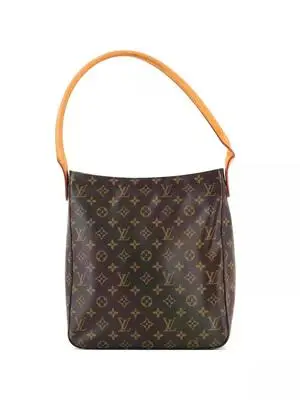 LOUIS VUITTON Looping Monogram Gm Shoulder Bag - Brown