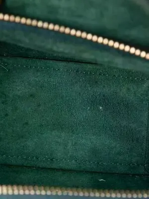 Celine 2020 Pico Grained Calfskin Belt Bag - Green