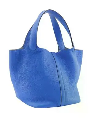 Hermès 2016 Clemence Picotin Lock 22 Handbag - Blue