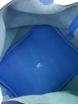 Hermès 2016 Clemence Picotin Lock 22 Handbag - Blue