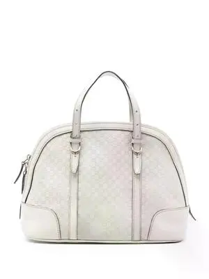 Gucci Medium Dome Satchel - White