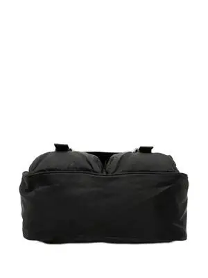 Prada 2000-2013 Tessuto Double Buckle Messenger Crossbody Bag