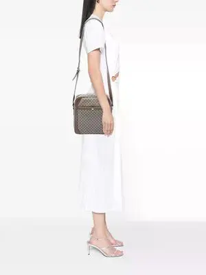 Gucci Diamante Coated Canvas Zip Crossbody Bag