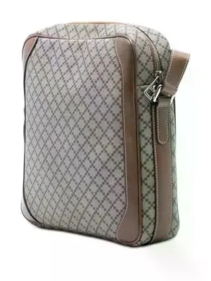Gucci Diamante Coated Canvas Zip Crossbody Bag