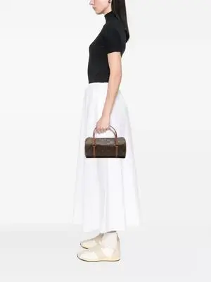 LOUIS VUITTON 1993 Monogram Papillon 26 Handbag - Brown