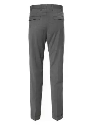 PT TORINO Tapered-leg Tailored Trousers - Grey