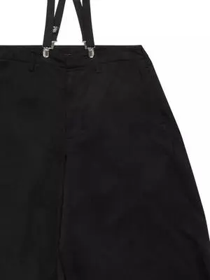 Comme Des Garçons Suspenders Cropped Trousers