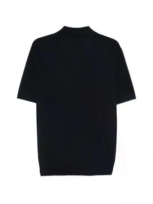 Paul Smith Buttoned Polo Shirt - Blue