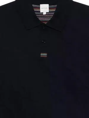 Paul Smith Buttoned Polo Shirt - Blue