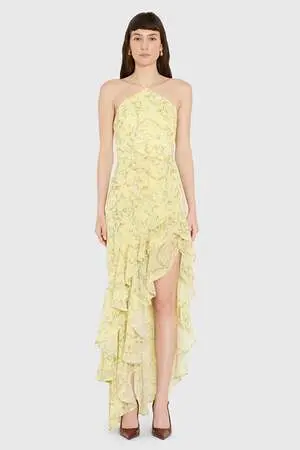 Amanda Uprichard Carlina Maxi Dress