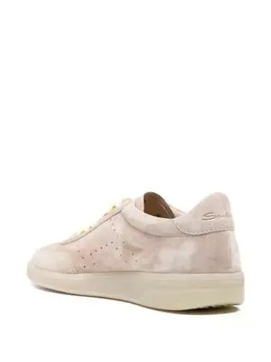 Santoni Perforated-detail Sneakers - Brown