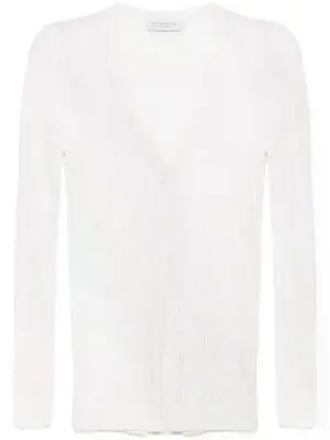 GABRIELA HEARST Emma Pointelle Knit Cardigan