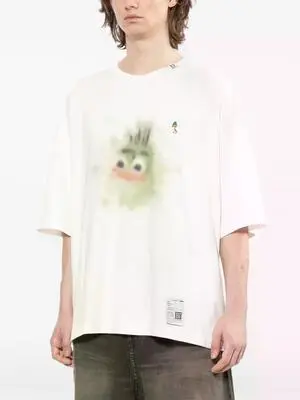 Mihara Yasuhiro Graphic-print T-shirt - White