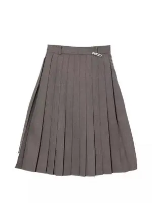 Mihara Yasuhiro Pleated Midi Skirt
