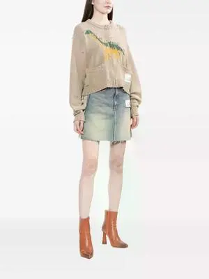 Mihara Yasuhiro Logo-patch Skorts