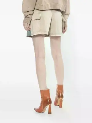 Mihara Yasuhiro Logo-patch Skorts