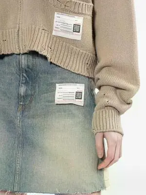 Mihara Yasuhiro Logo-patch Skorts