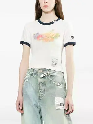 Mihara Yasuhiro Fruit-print T-shirt