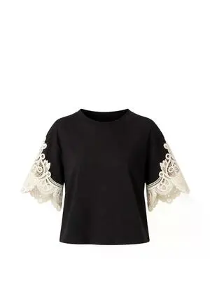 TWINSET Lace-detail T-shirt