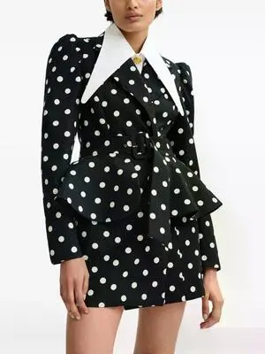 Essentiel Antwerp Polka-dot Mini Dress